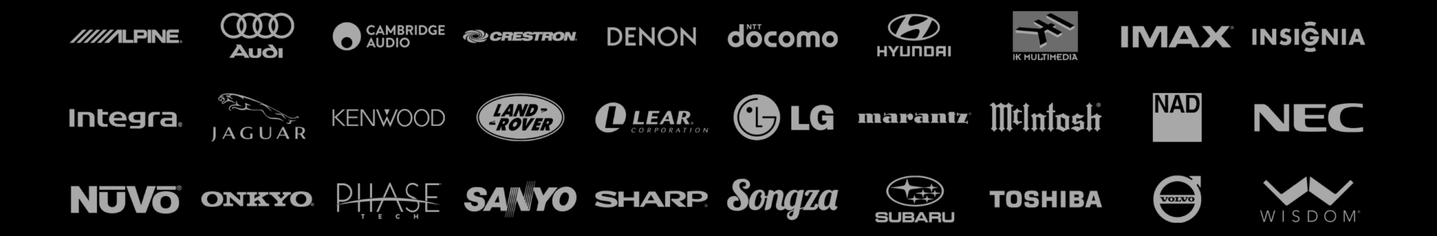 Licensing - Audyssey Laboratories